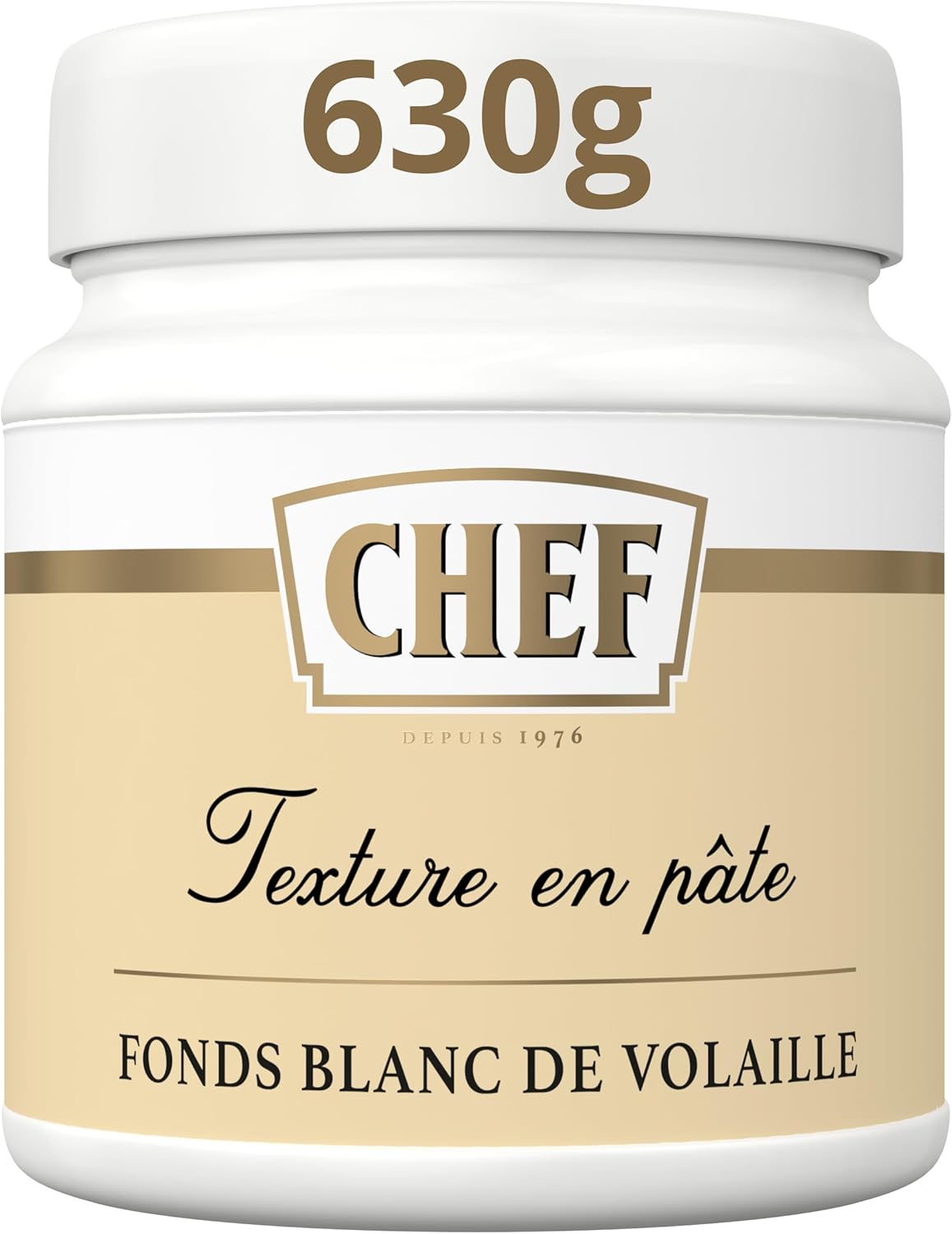 CHEF : Fonds Blanc de Volaille 630g - Fonds De Viande En Pât