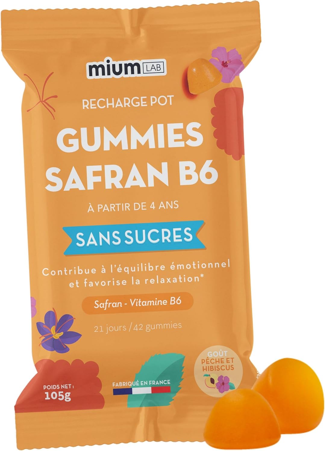 mium LAB GUMMIES EXPERTISE : Mium Lab - Gummies Safran Haute